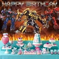 Transformer Backdrop Banner Party Supplies Poster Background for ...