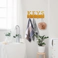 STARLIGHT- Nail-Free Key Holder, Wall Mounted Golden Key Hooks ...