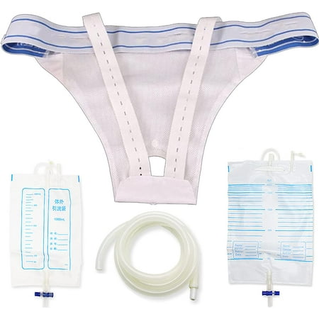 Urinal Pee Holder,Urine Collector Men Woman Urine Catheter Bags ...