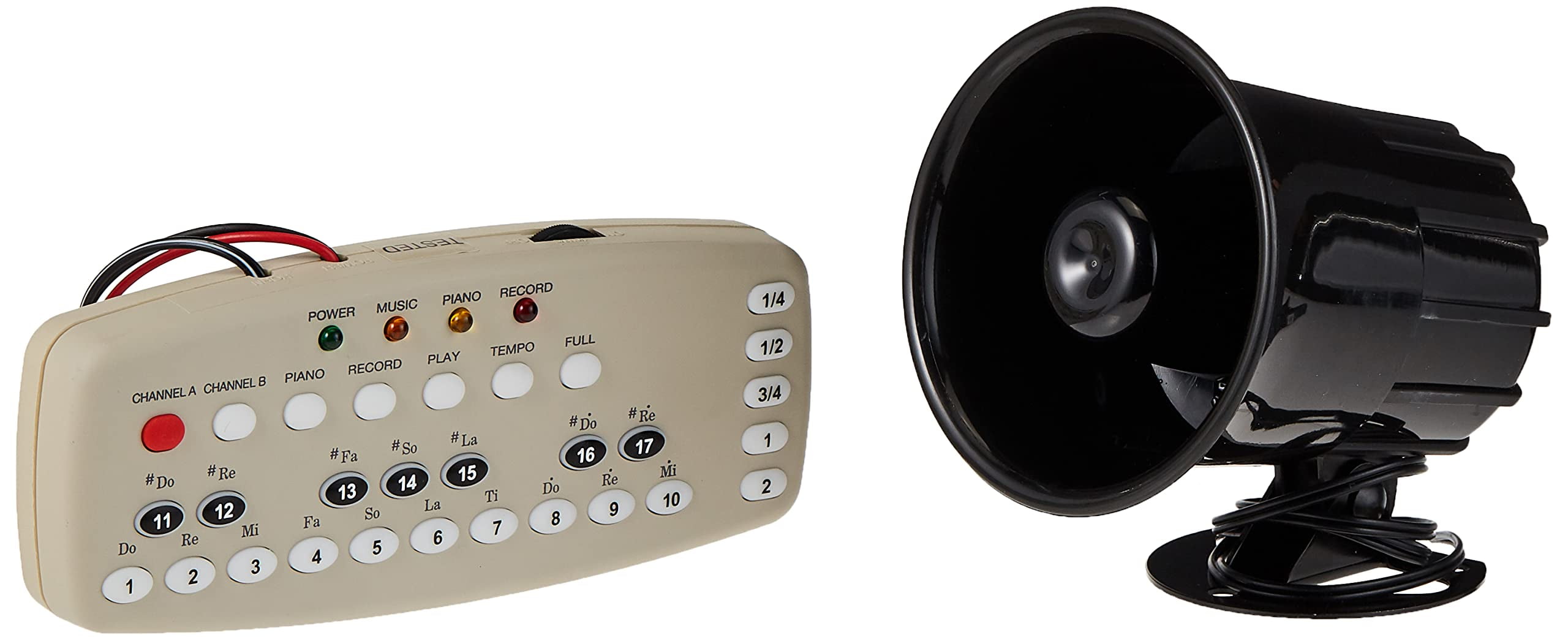 Wolo (336) Juke Box Electronic Musical Horn - 12 Volt - Walmart.ca