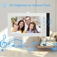 Video Apartment Intercom System, 6-Unit 7-Inch Monitor Wired Video Door ...