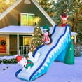 Wonder Garden XMAS Air Blow Up Outdoor Christmas Decoration with Bear ...