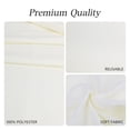 6 Pack White Rectangle Tablecloths 60x102 Inch Wrinkle Resistant ...