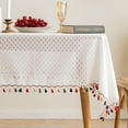 Namzi Lace Tablecloth Rectangular Table Cover for Kitchen Dinning ...