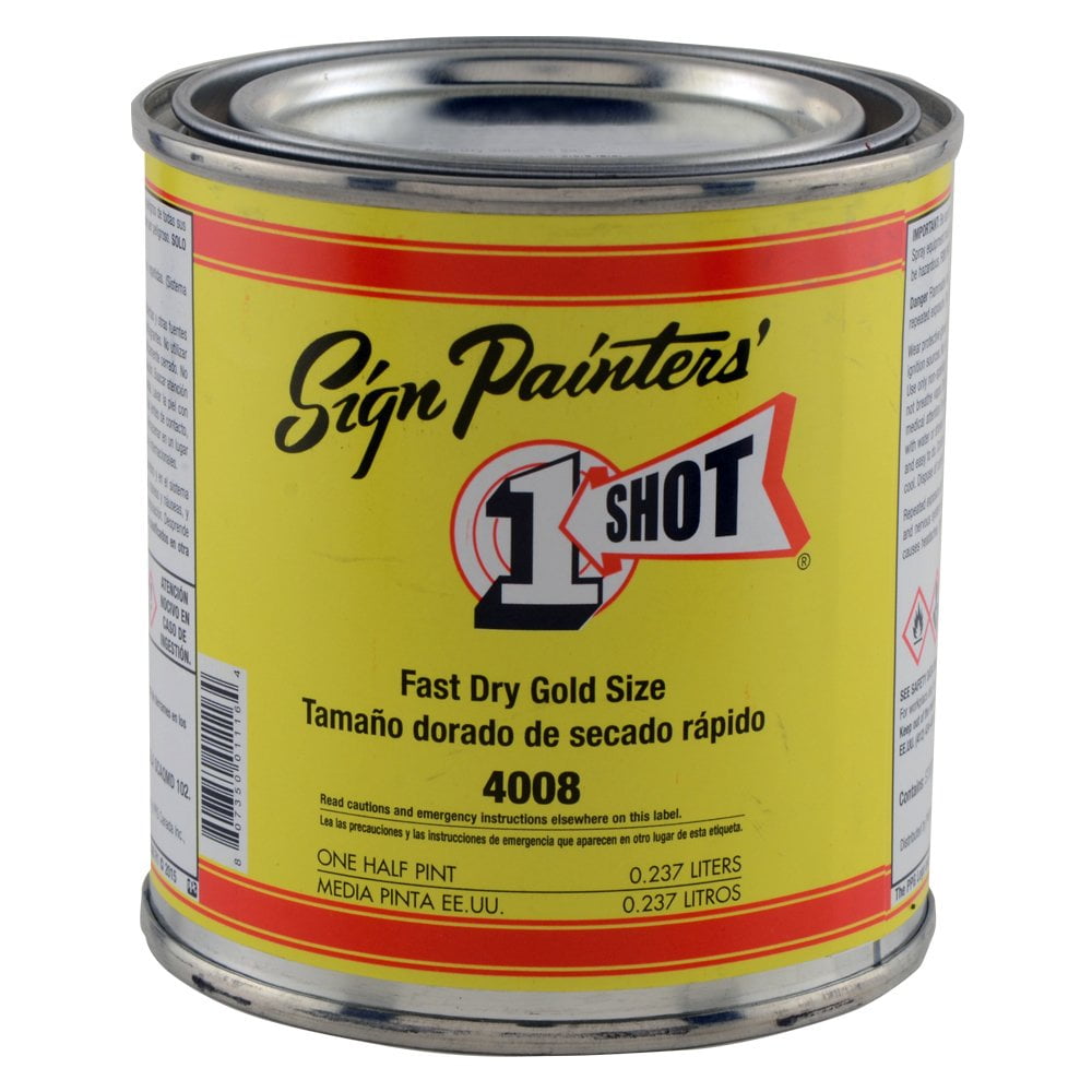 1 Shot Fast Dry, 8 oz., Gold - Walmart.com