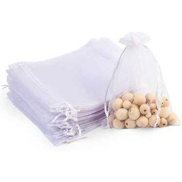 Craft and party Organza sheer drawstring bag for Favors, Gift, Jewelry ...