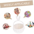 Easter Decorations-Flower Basket Houseware Storage Easter Egg Hunt ...