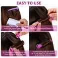 NOGIS Purple Perm Rods Set for Natural Hair 40pcs Plastic Cold Wave ...