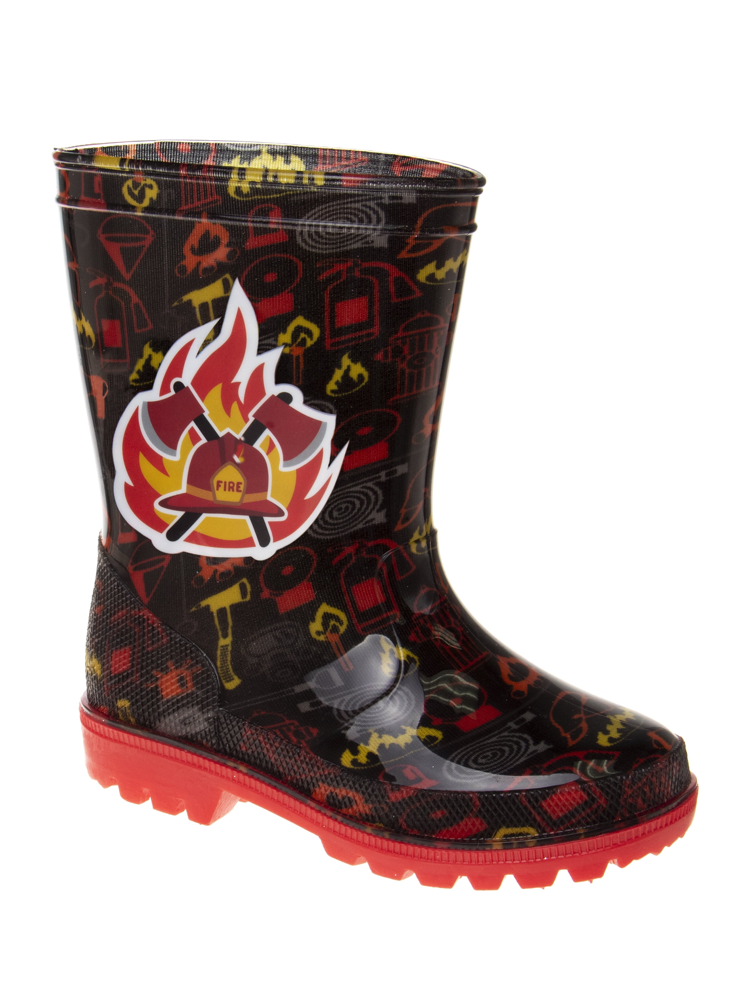 Rugged Bear Toddler Boys Rain Boots, Sizes 7-12 - Walmart.com