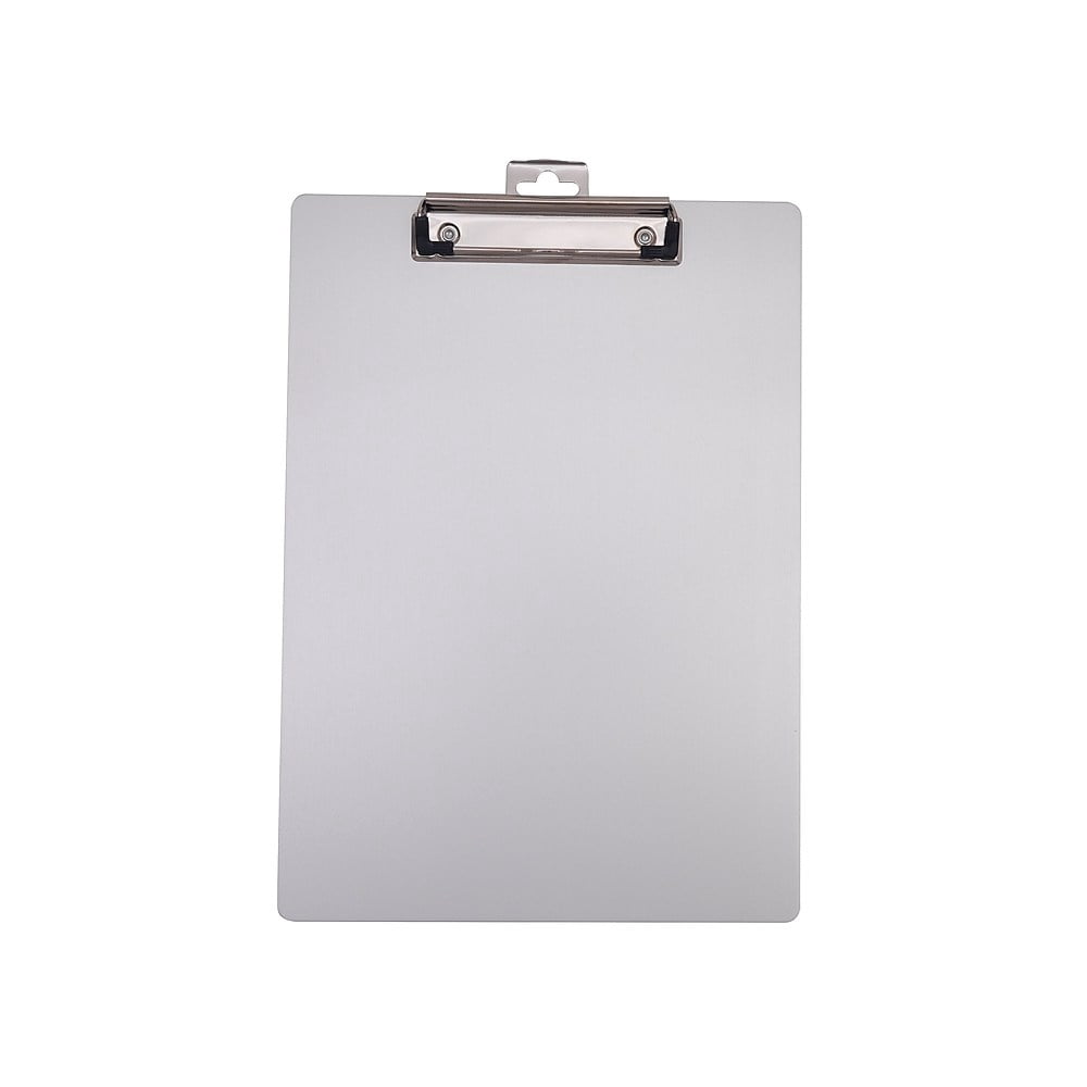 Staples Aluminum Clipboard Letter Size Silver 9" x 12" 1671419 ...