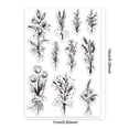 1Sheet Summer Theme PVC Plastic Clear Stamps for DIY Scrapbooking Photo ...