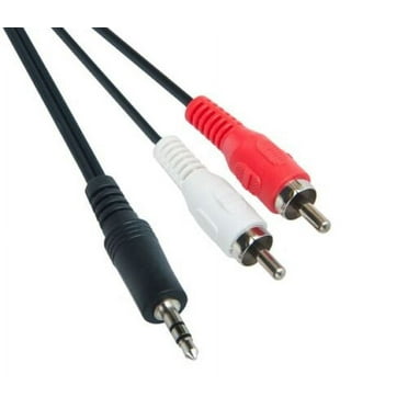 Axxess A35-RCA-6 Universal Cables 3.5MM Male To RCA Male 6 FT - Walmart.com