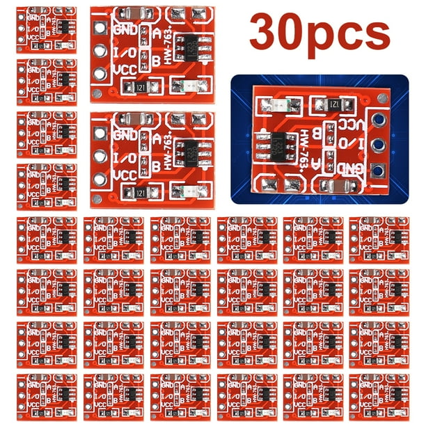 10 Uds Práctico Módulo Botón Táctil TTP223 Placa Interruptor Capacitivo ...