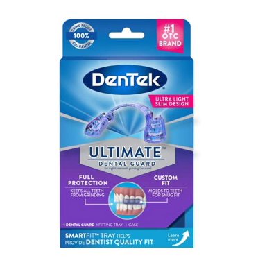 DenTek Ultimate Dental Guard for Nighttime Teeth Grinding and Care, 1 ...