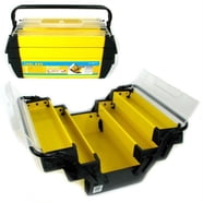 PROTO J9971R 19"W Steel, Safety Red Portable Tool Box, Powder Coated, 7 ...