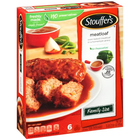 STOUFFER'S Family Size Meatloaf 33 oz. Box - Walmart.com