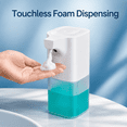 Automatic Soap Dispenser, White ABS Touchless Foaming Soap Machine, 18. ...