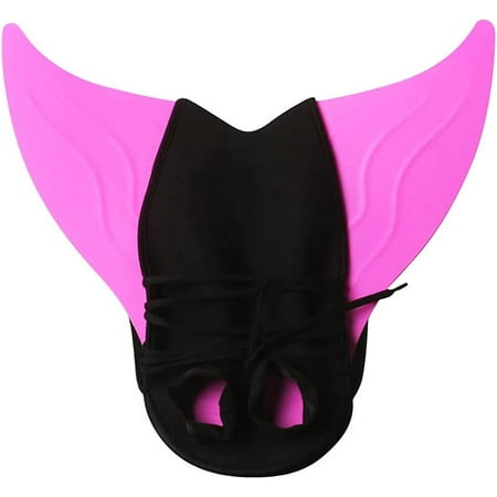 XBRW Mermaid Monofin, Adjustable Swim Foot Flipper Fish Tail Swim Fin ...