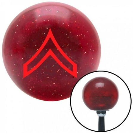 Red Private Red Metal Flake Shift Knob with M16 x 1.5 Insert Shifter ...