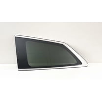 Tempered Driver Left Side Quarter Window Quarter Glass Compatible with ...