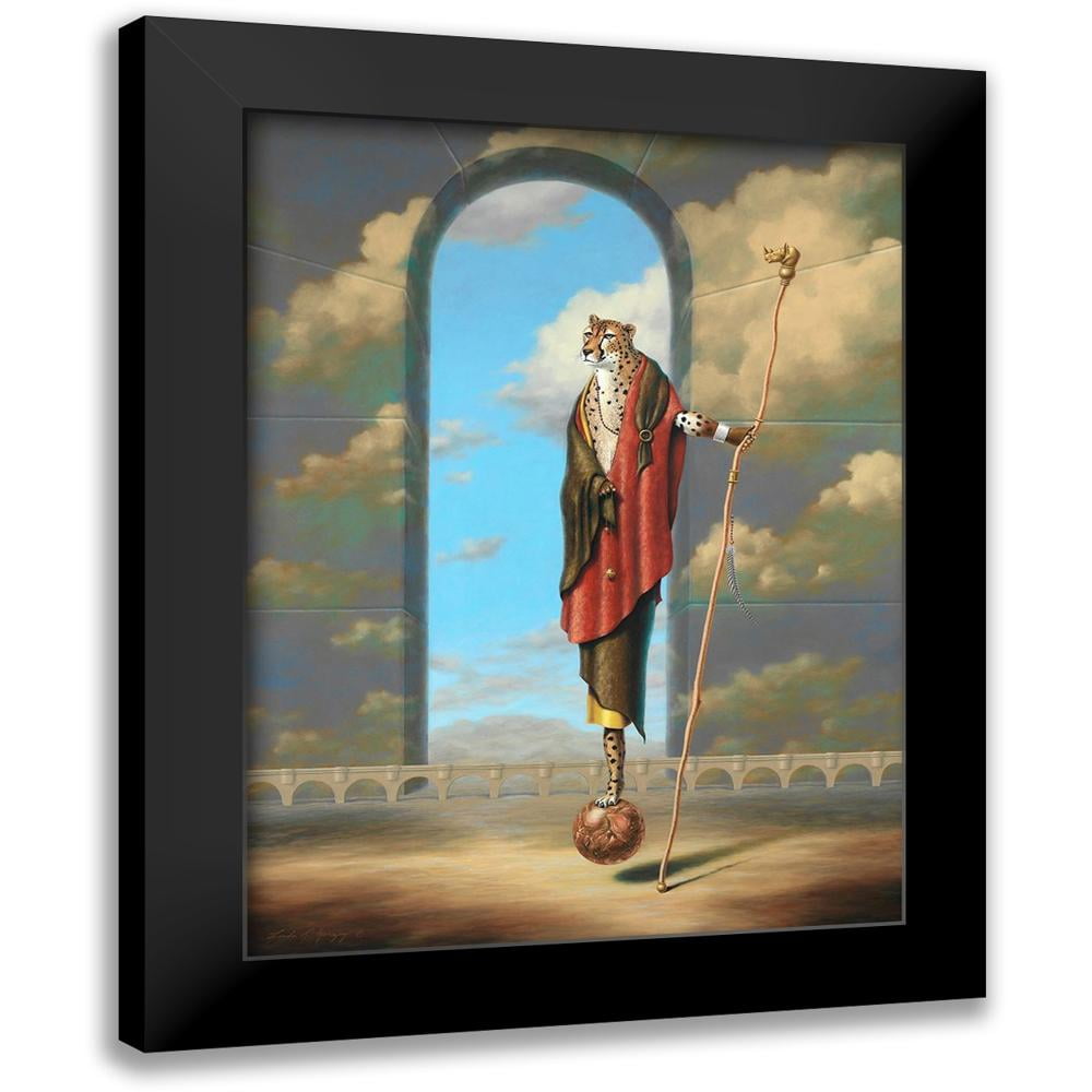 Herzog, Linda Ridd 12x14 Black Modern Framed Museum Art Print Titled ...