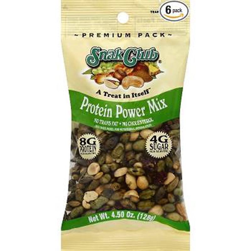 Snak Club Premium Pack Power Protein Mix 4.5 oz / 6pk - Walmart.com