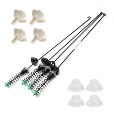DC97-05280W Washer Suspension Rod Kit for Samsung Washing Machine- 4 ...