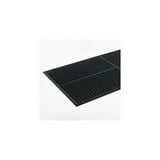 Crown Safewalk-Light Drainage Safety Mat, Rubber, 36 x 60, Black ...