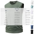 Ceisia Men Quick Dry Grid Texture Athletic Tank Top Crew Neck ...