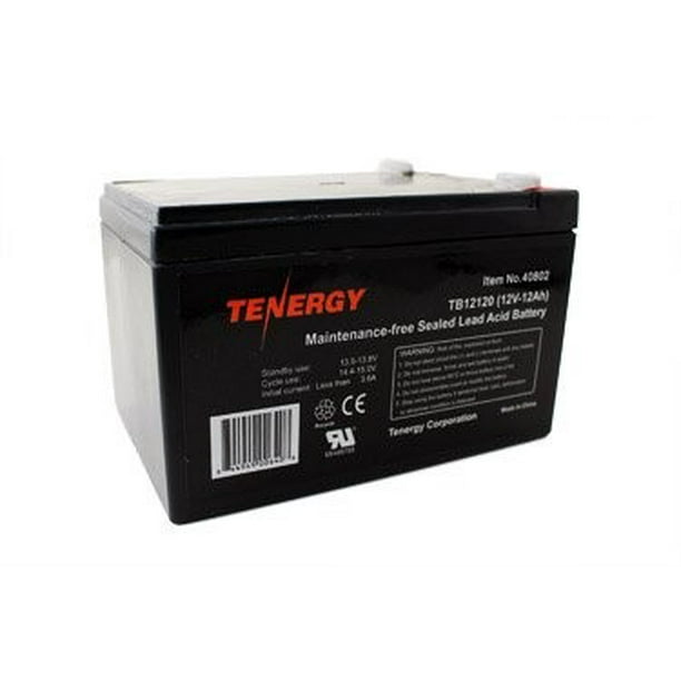 Tenergy 12V 12AH (LP12-12) Maintenance-free Sealed Lead-acid Battery ...