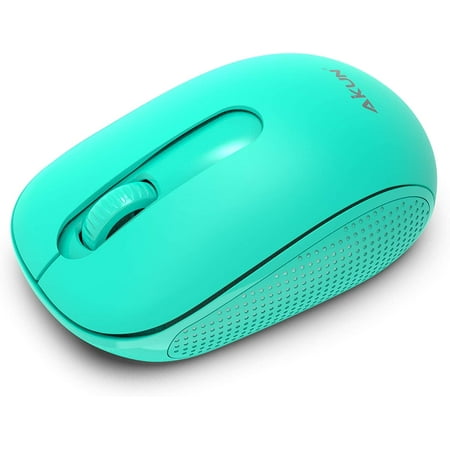 AIKUN Wireless Mouse, 2.4G Noiseless Mouse with USB Receiver Portable Computer Mice for PC ...