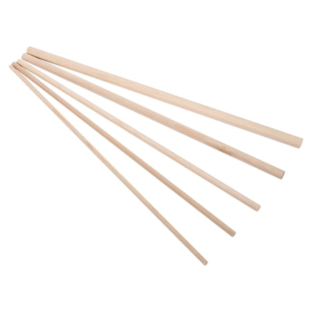 Garosa Dowels Pole Rods,10pcs 30cm Long DIY Wooden Arts Craft Sticks ...