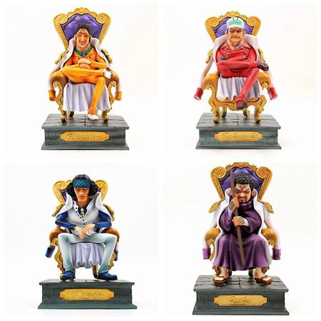 Anime Character One Piece Four Generals Of The Navy 20cm Collectible ...