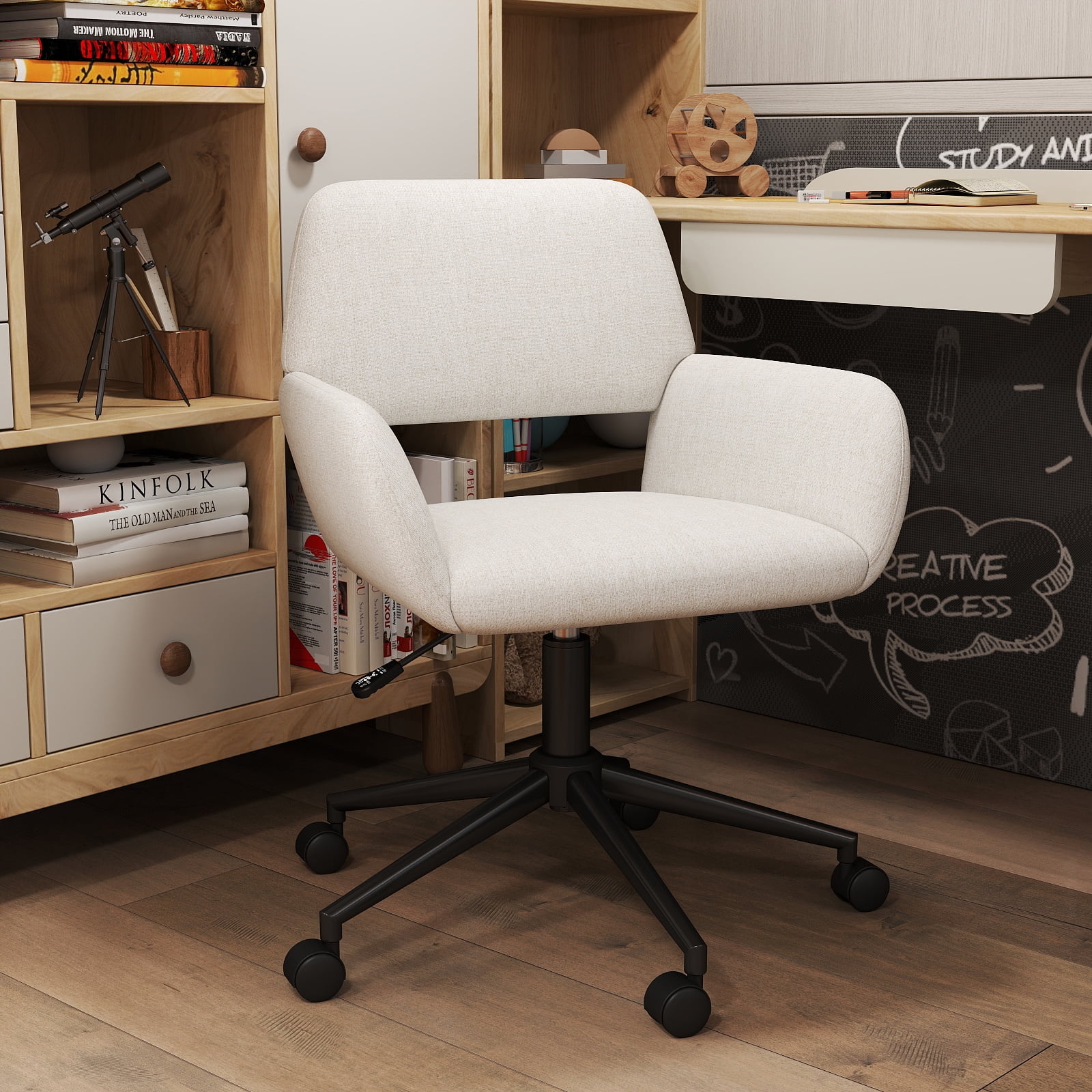 Click here for Homy Casa Modern Accent Chair With Cross Legs Swiv... prices