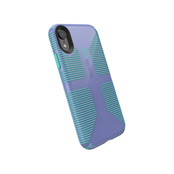 Speck iPhone XR Candyshell Grip Case, Purple & Blue - Walmart.com ...