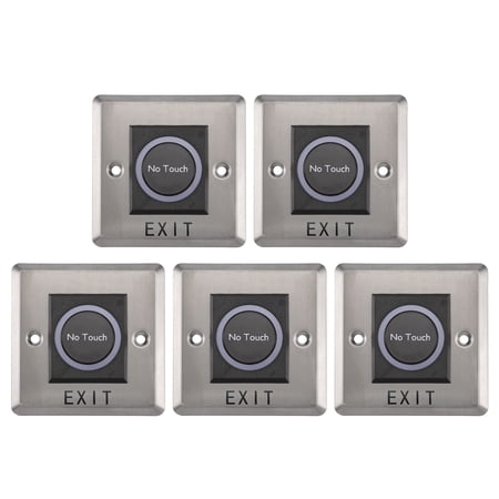 5X Infrared Sensor Switch No Contact Contactless Switches Door Release ...