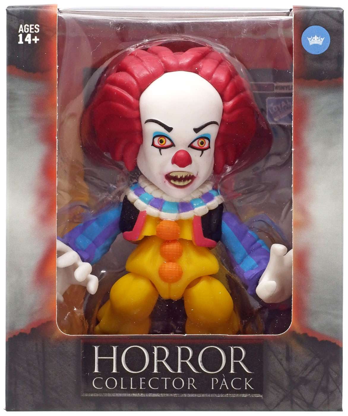 Horror IT Movie (1990) Pennywise Vinyl Figure (Fangs) - Walmart.com