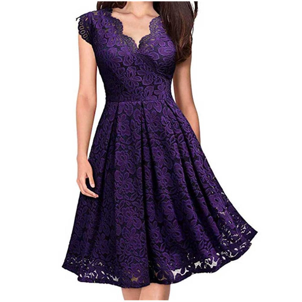 Click here for Chuank Cocktail Dress For Women Sleeveless V-Neck... prices