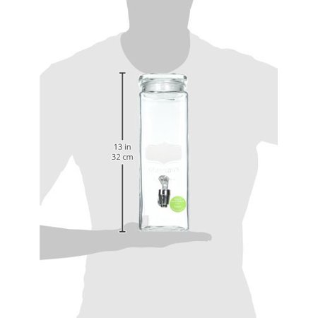 Circleware Yorkshire Element 80Oz. Dispenser With Gold Metallic Panel ...