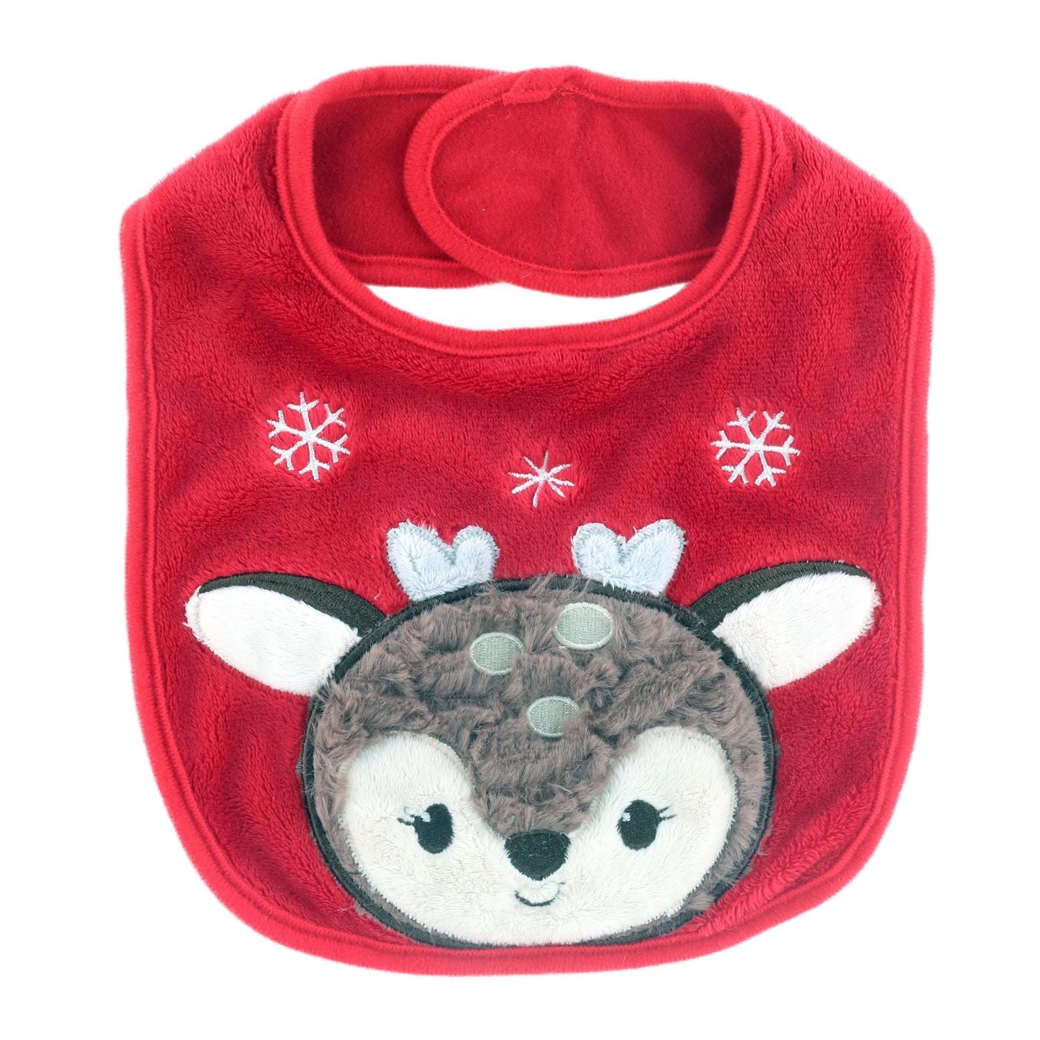 Holiday Time Christmas Fawn Baby Bib - Walmart.ca