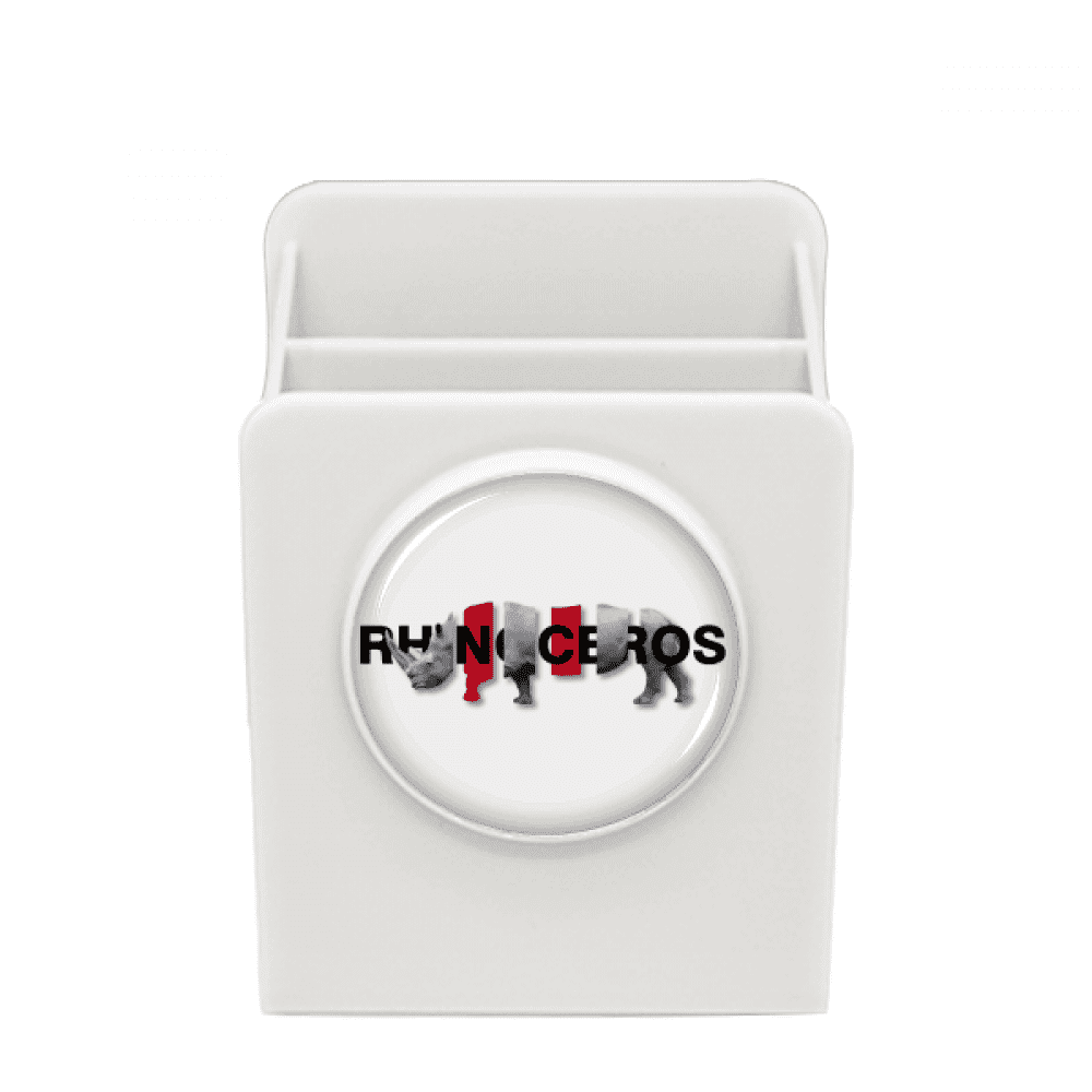 Rhino Body Separation Art Deco Fashion Desk Pencil Holder Cup Pen ...