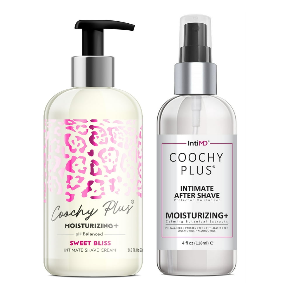 Coochy Plus Intimate Shaving Complete Kit - SWEET BLISS & Organic After ...