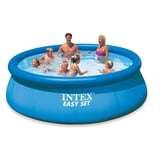 "Intex Quick Set 12' x 30"" Outdoor Above Ground Pool & Included Filter ...