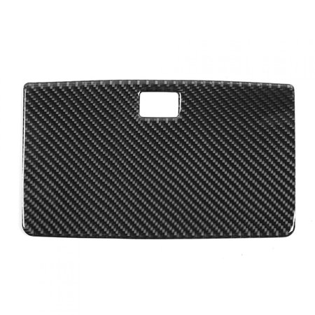 Tbest Car Center Console Display Screen Trim, Carbon Fiber Center ...