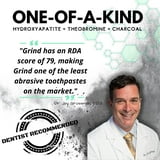 Grind Hydroxyapatite Toothpaste, Charcoal (4oz) - Walmart.com