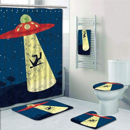 EREHome Distressed of Alien Abduction of Human Science Fiction 5 Piece ...