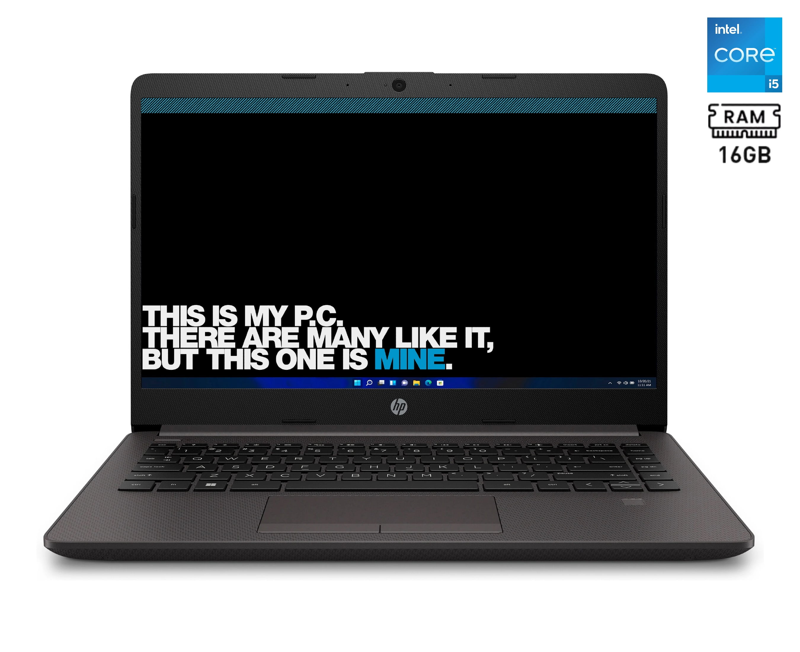 Laptop HP 240R G9 Intel Core i5-1335U RAM 16GB SSD 512GB Pantalla 14 FHD IPS Antirreflectante ...