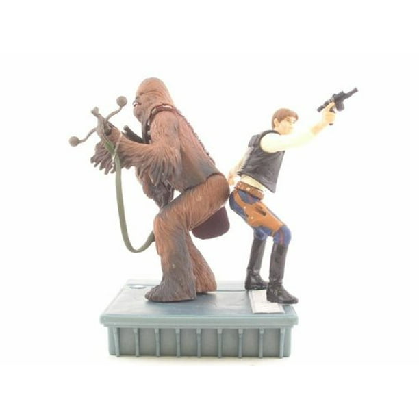 Star Wars 25th Anniversary Han Solo & Chewbacca Death Star Escape ...