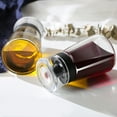Hibalala 2 Pack Oil/Vinegar Cruet Glass Olive Oil Dispenser Bottle Set ...