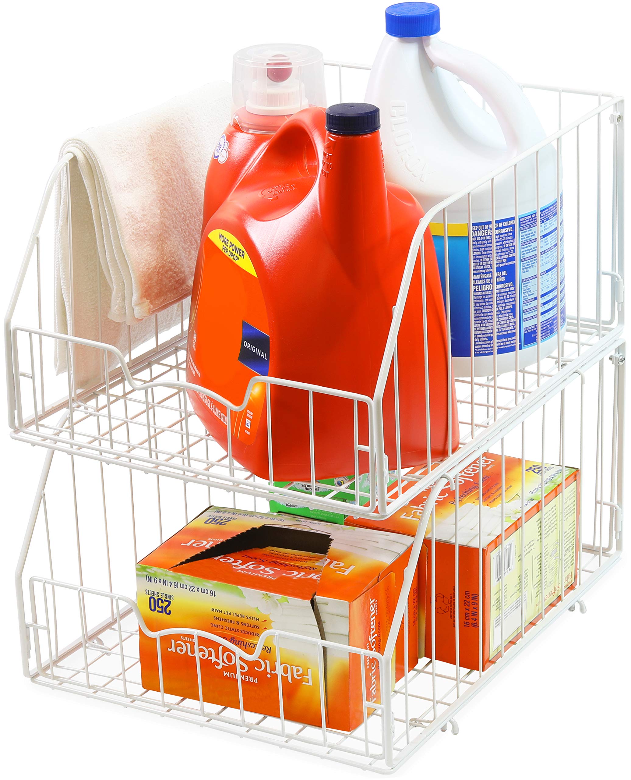 Azar 300704 Square Large Wire Bin (Stainless) - Walmart.com